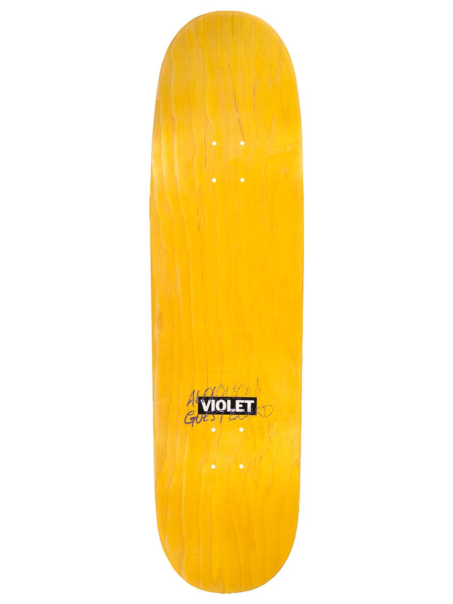 Violet Alex Olson Metal Deck Silver - 8.25 – Ninetimes Skateshop