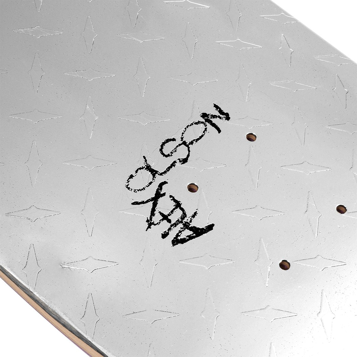 Violet Alex Olson Metal Deck Silver - 8.25 – Ninetimes Skateshop