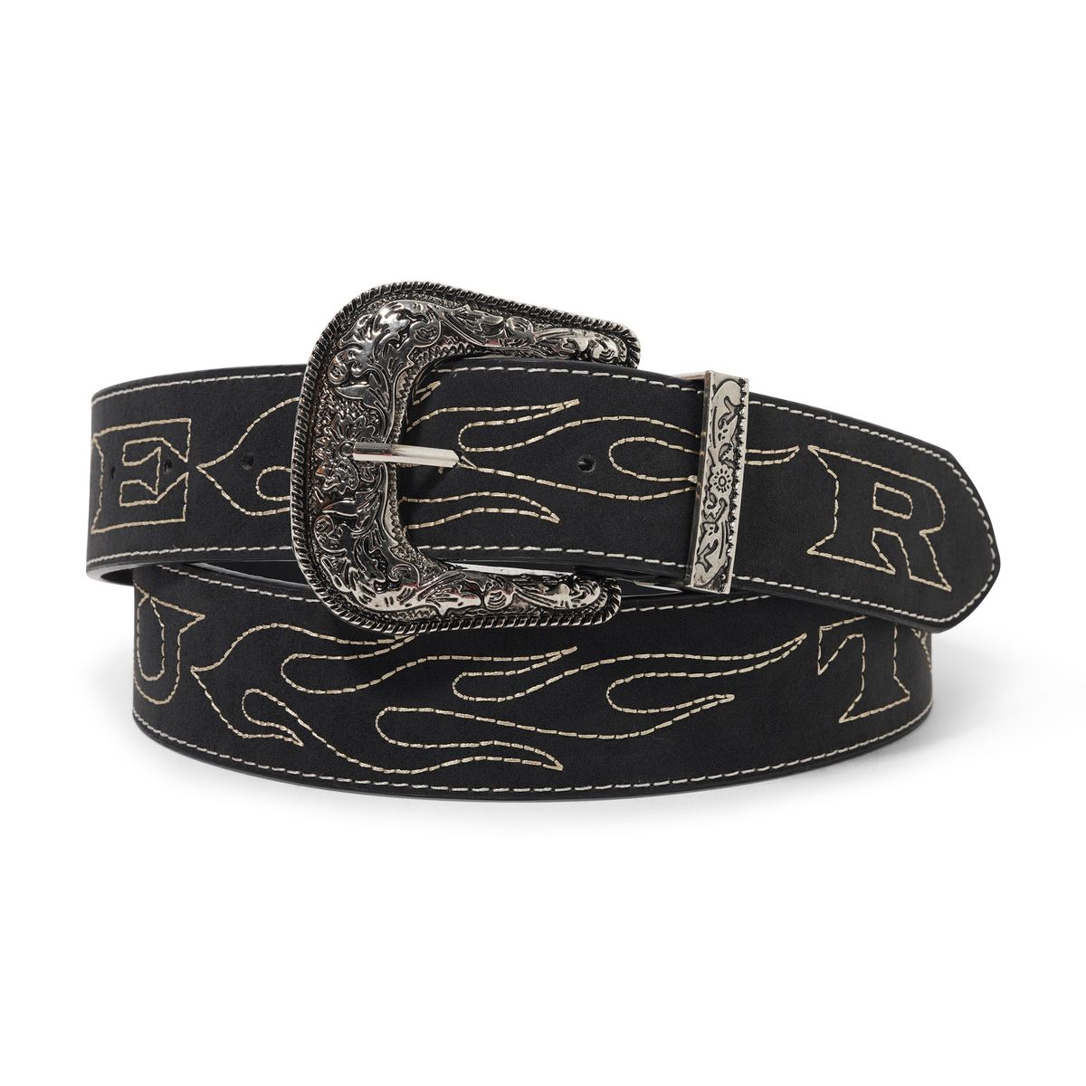 Butter Goods Flame Stitch Belt - Black – Ninetimes Skateshop
