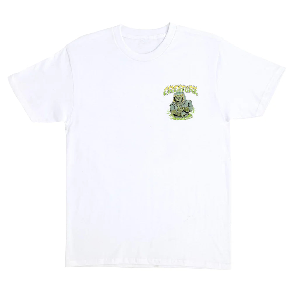 Creature Doomsday Tee - White – Ninetimes Skateshop