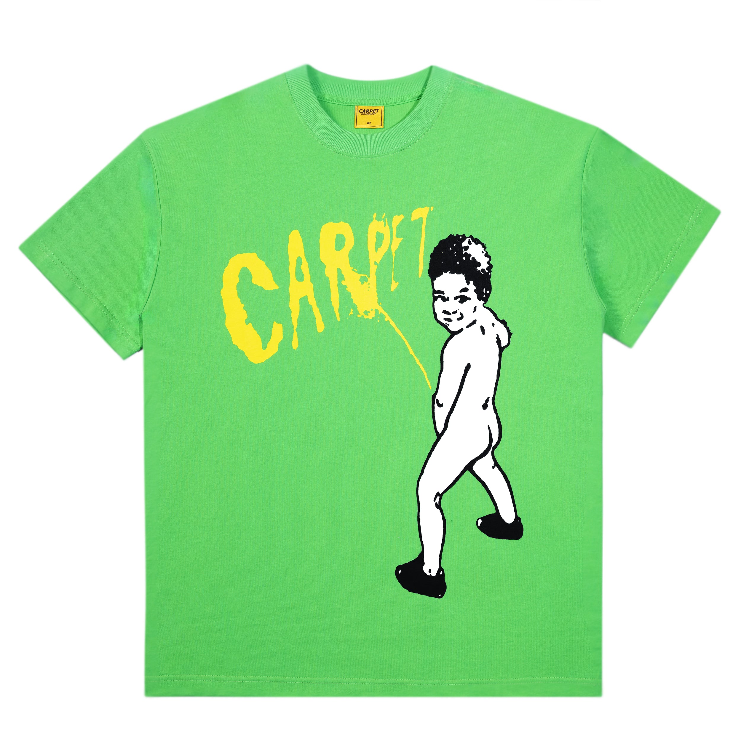 Carpet Company Kid Peeing Tee - Green – Ninetimes Skateshop