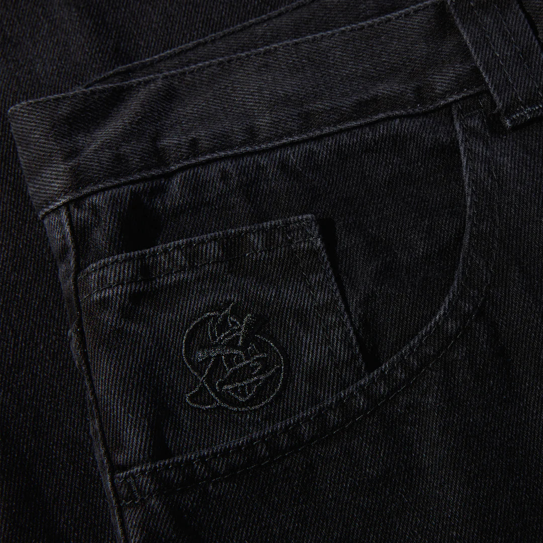 Polar '93 Denim - Pitch Black – Ninetimes Skateshop
