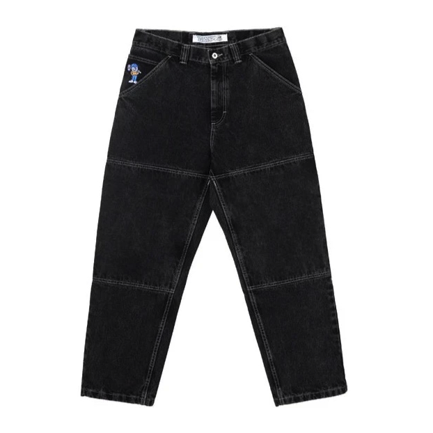 Polar '93 Work Pants - Washed Black – Ninetimes Skateshop