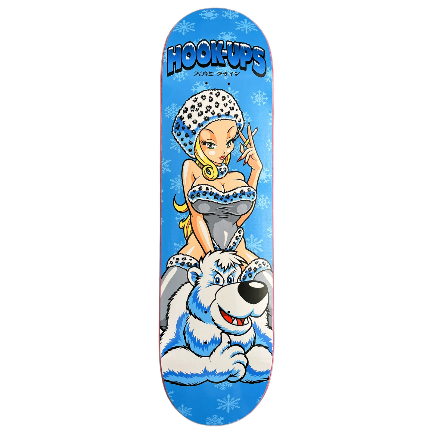 Hook-Ups Polar Girl Deck - 8.25 – Ninetimes Skateshop