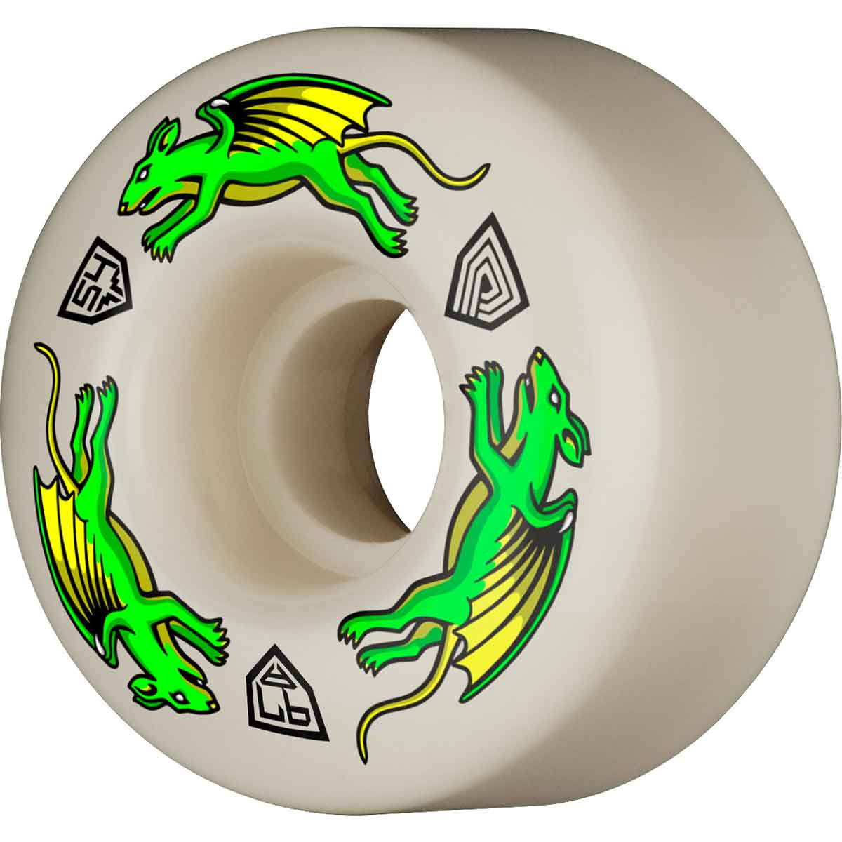 Powell-Peralta Nano Rat Dragon Formula Wheels - 97A 54 mm X 34 mm V4 ...