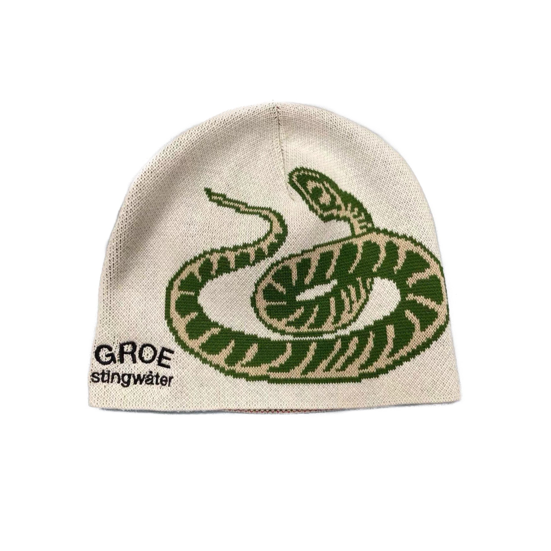 Stingwater Snake Fossil Beanie - Bone – Ninetimes Skateshop