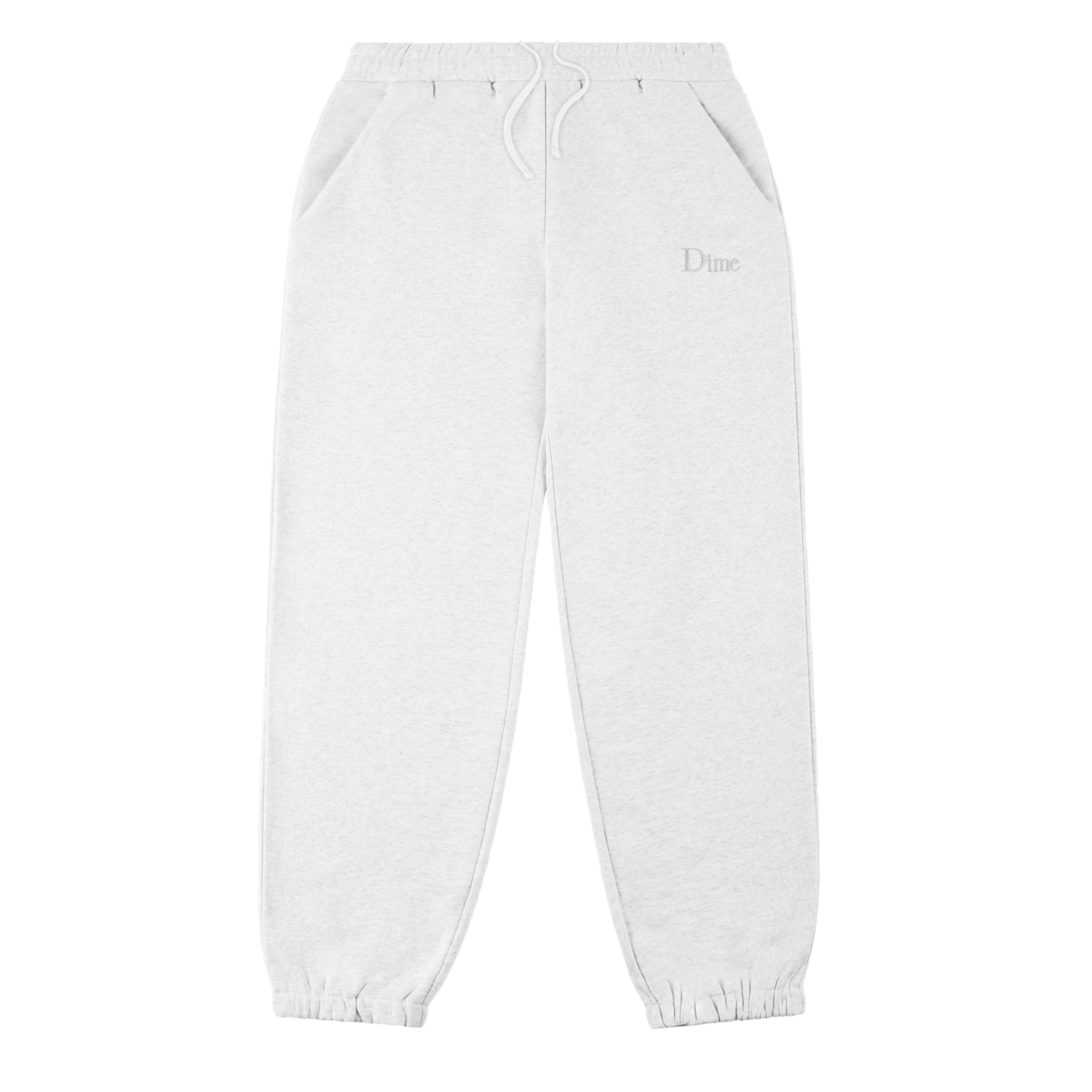 Dime Classic Small Logo Sweatpants - Ash – Ninetimes Skateshop