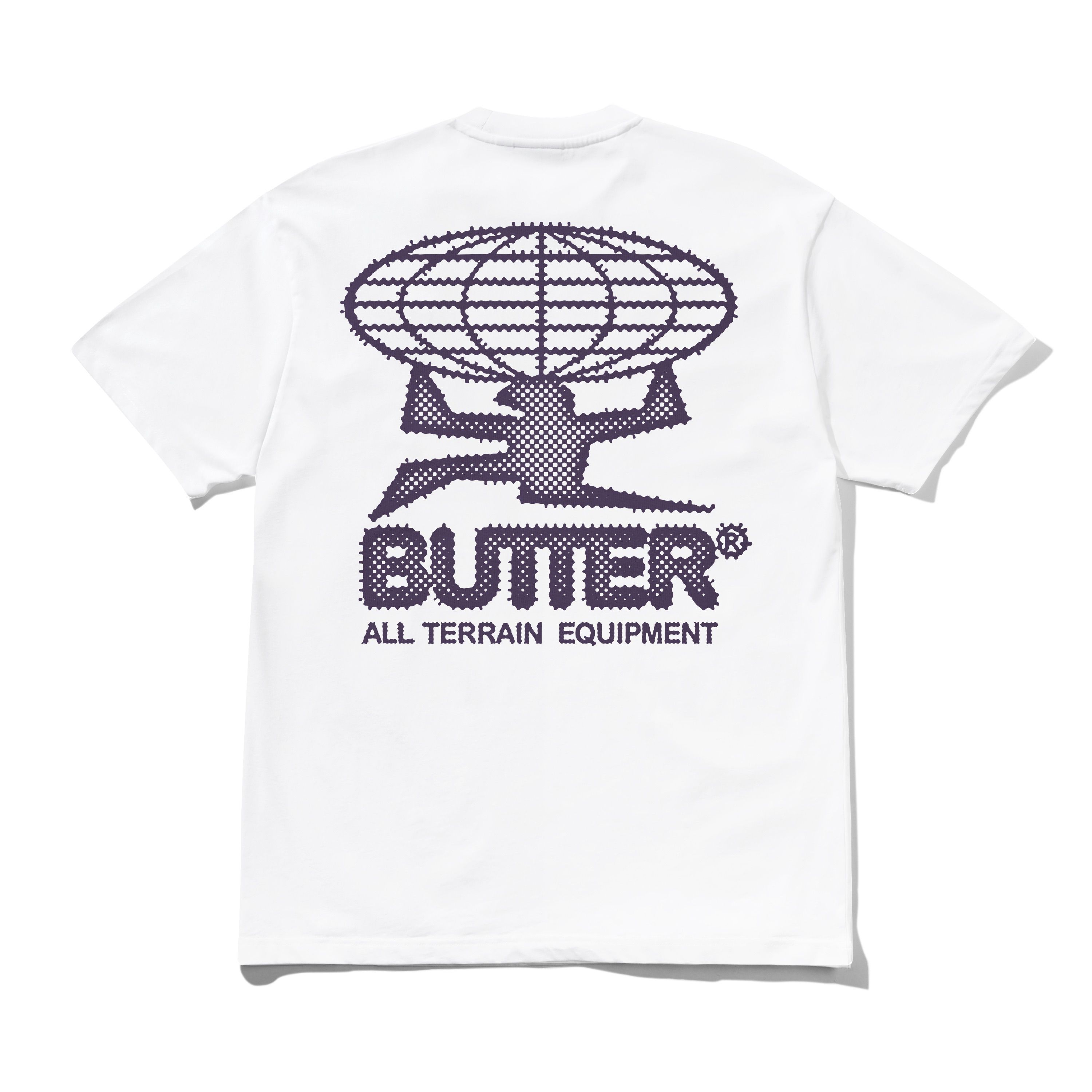 Butter Goods Terrain Tee - White – Ninetimes Skateshop