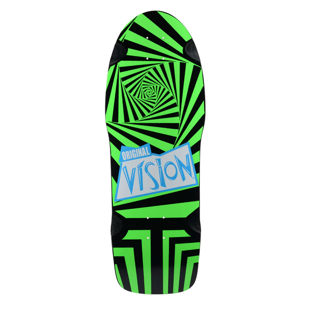 Vision Original Deck - 10"x30" Black/Green – Ninetimes Skateshop