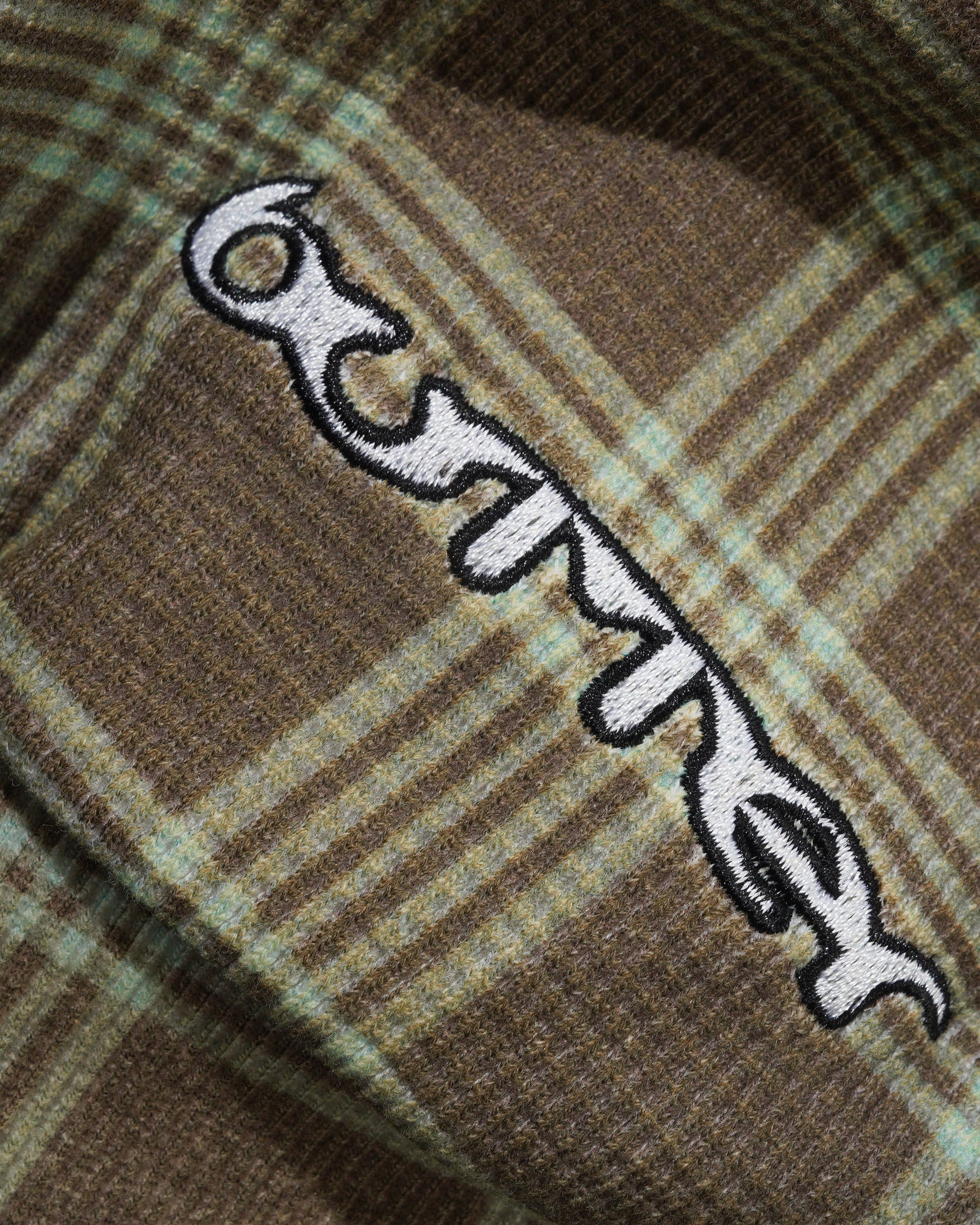 Butter Goods Waffle Zip-Thru Hoodie - Plaid – Ninetimes Skateshop