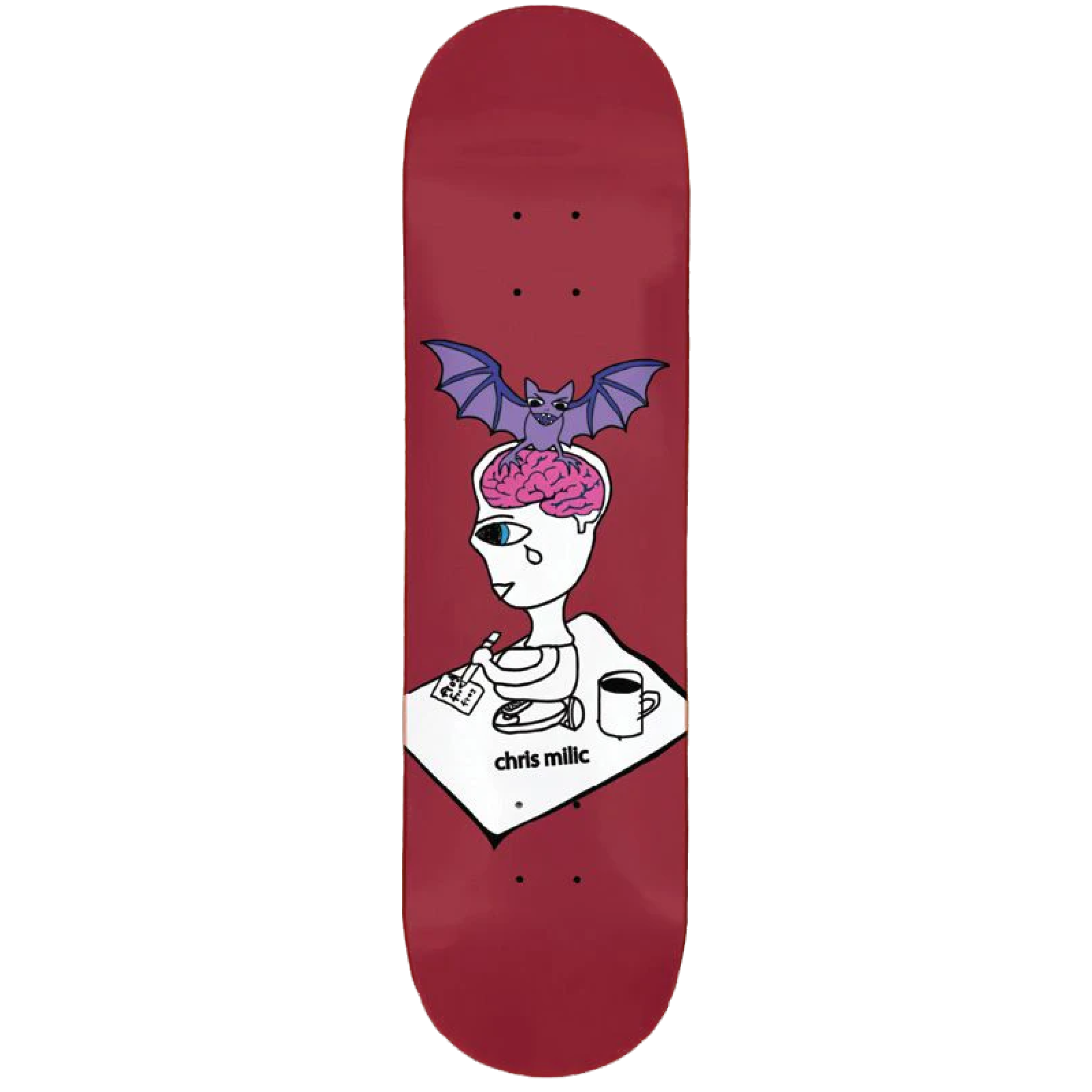Frog Milic Bat Brain Deck - 8.38 – Ninetimes Skateshop