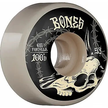Bones 100s Desert Skull Wheels - 100A 53mm V4 – Ninetimes Skateshop