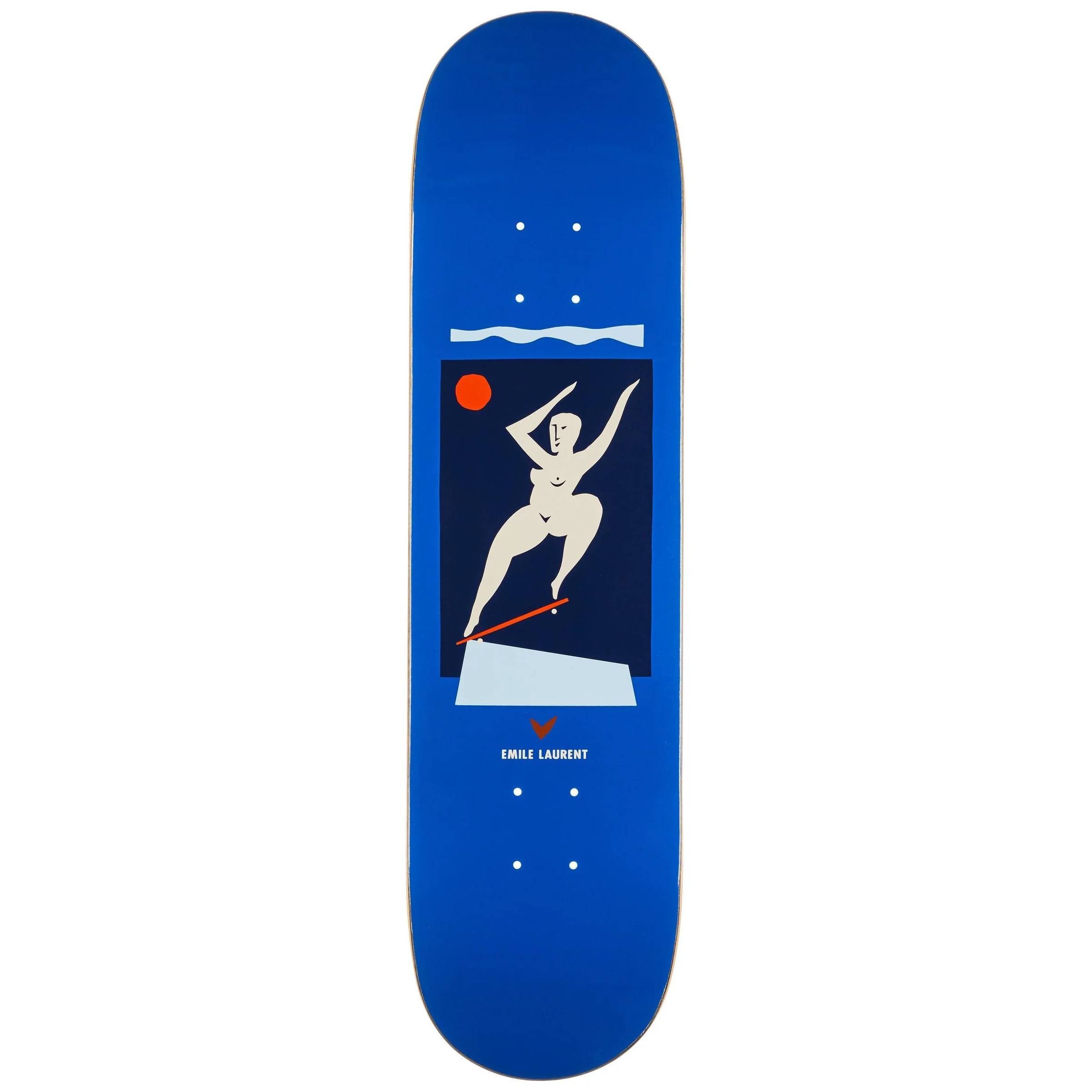 Polar Emile Laurent Crooks (Short) Deck - 8.5 Blue – Ninetimes Skateshop