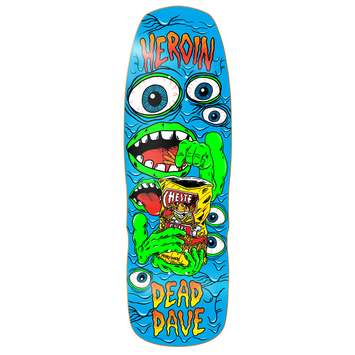 Heroin Dead Dave Mutate Or Die Deck - 10.1 – Ninetimes Skateshop