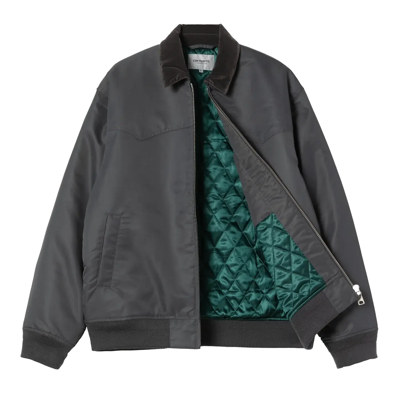 Carhartt WIP Santa Fe Alumni Jacket - Graphite/Dark Fir – Ninetimes ...