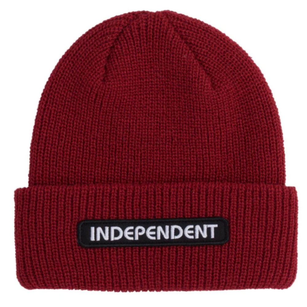 Independent B/C Groundwork Beanie - Red – Ninetimes Skateshop