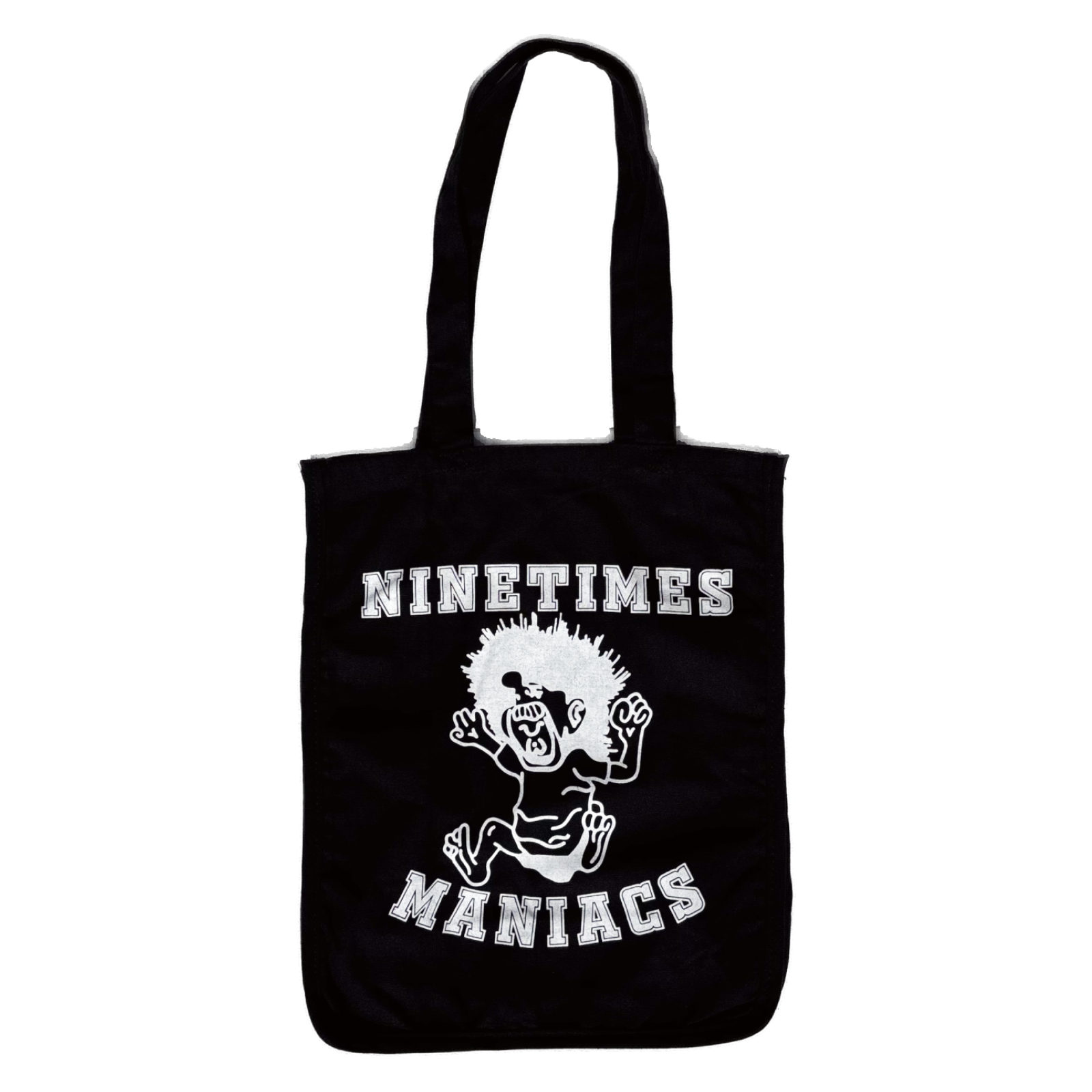 Ninetimes Maniacs Tote - Black/White – Ninetimes Skateshop