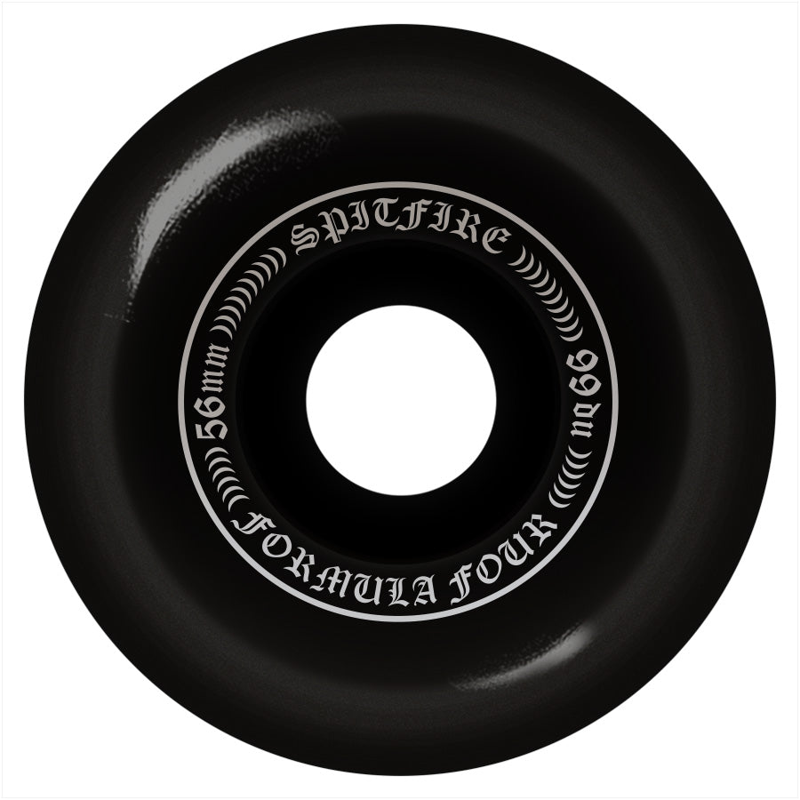 Spitfire Formula Four OG Classics Black Wheel - 99D 56mm – Ninetimes ...