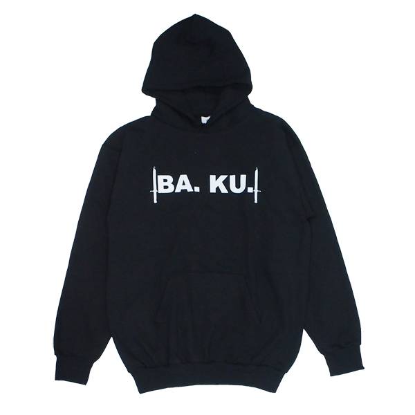 BA.KU. Barrier Kult Standard Hoodie - Black – Ninetimes Skateshop