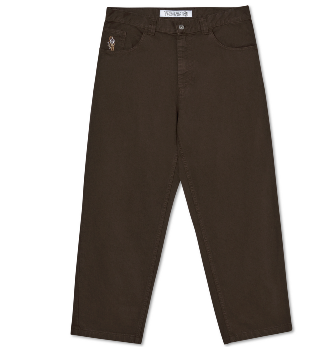 Polar '93 Denim - Brown – Ninetimes Skateshop