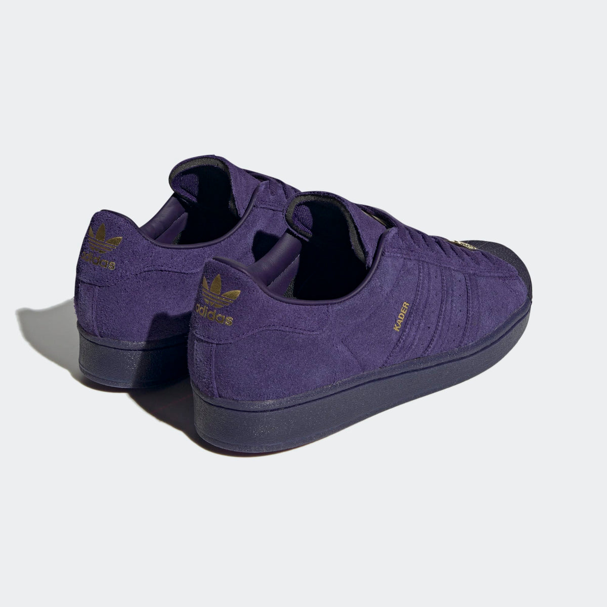 Adidas Kader Superstar ADV - Dark Purple/Gold Metallic – Ninetimes ...
