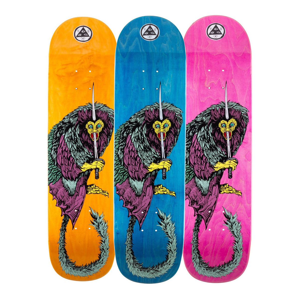 Welcome Tamarin on Moontrimmer Deck - 8.5 – Ninetimes Skateshop